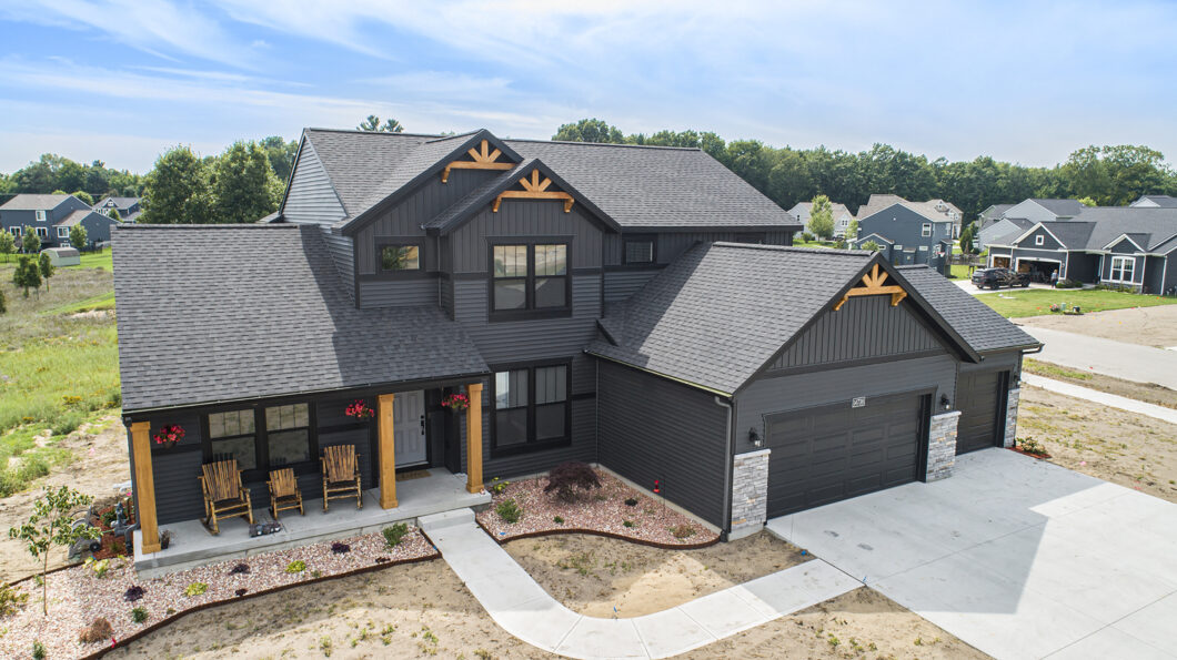 Style Spotlight: Dark Exterior Home Designs - Eastbrook Homes