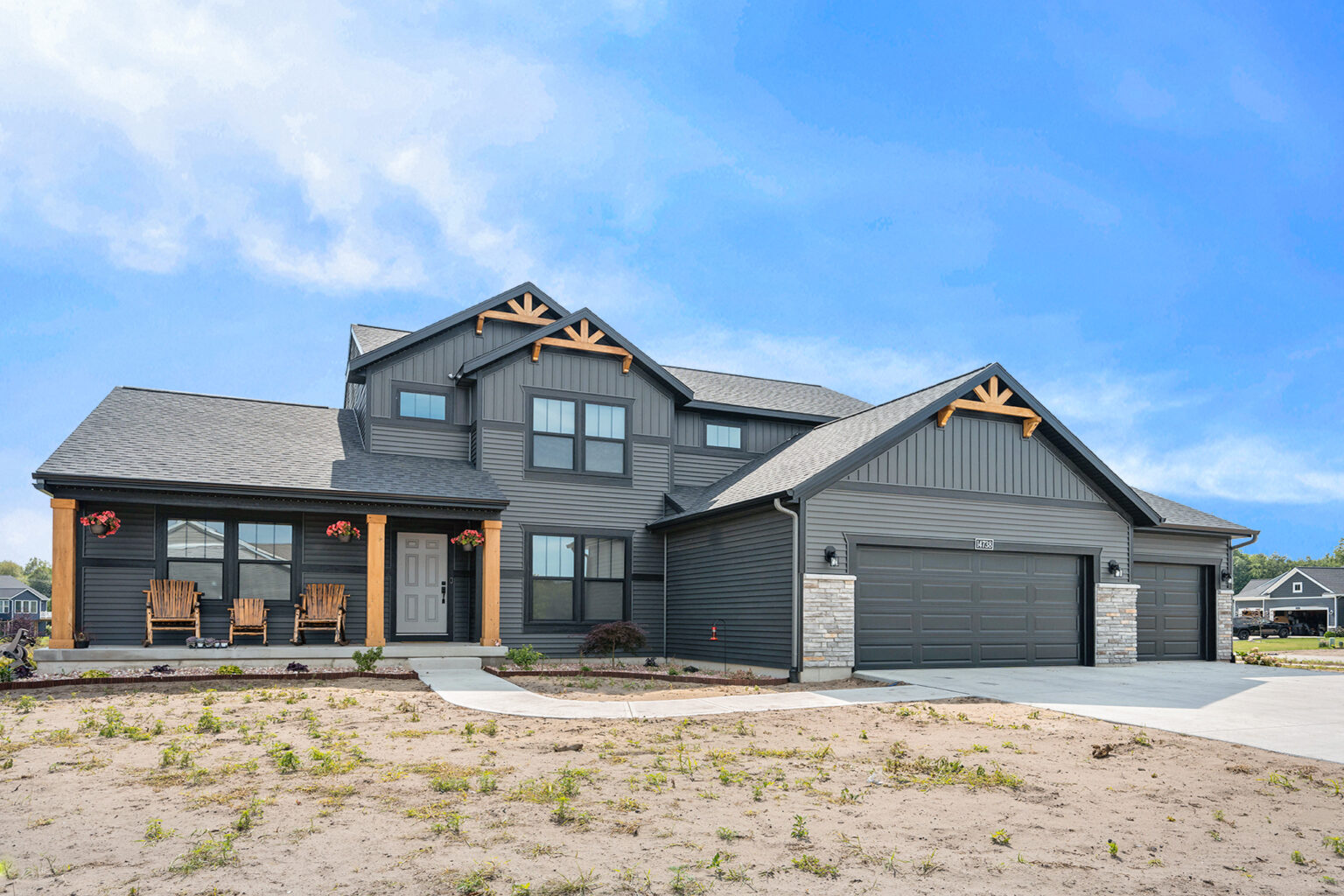 Style Spotlight: Dark Exterior Home Designs - Eastbrook Homes